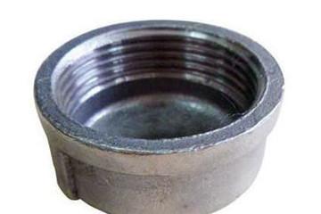 China Forged Threaded Pipe Cap Carbon Steel Pipe Fittings for sale