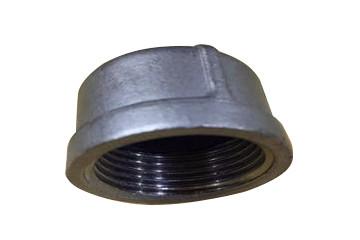 China DN10 Stamping Forged Carbon Steel Threaded Pipe Cap for sale