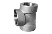 China Pipe Threaded Tee Cs Carbon Steel Forged Fittings for sale