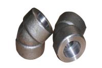 China JIS Cs 45 Elbow Carbon Steel Socket Weld Fittings for sale