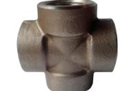 China 1.6Mpa Pipe Cross Carbon Steel Socket Weld Fittings for sale