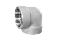 China Equal Socket Weld 90° Elbow Carbon Steel Socket Weld Fittings for sale
