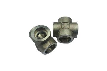 China Four Way Cross Carbon Steel Socket Weld Fittings for sale