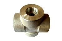 China 1.6Mpa Pipe Cross Carbon Steel Socket Weld Fittings for sale