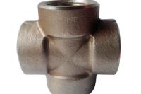 China 1.6Mpa Pipe Cross Carbon Steel Socket Weld Fittings for sale