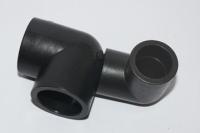 China SDR11 Hot Melt Socket Welding DN10 HDPE Pipe Elbow for sale