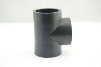 China Gas Sound Insulation DN200 Welding HDPE Pipe Tee for sale