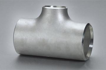 China Petroleum ASTM Stainless Steel Pipe Tee Fittings Buttweld for sale