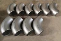 China BSPP Thread Hot Push Elbow Buttweld Pipe Fittings 3/4 NPS for sale
