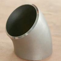 China SS304 SS316L Stainless Steel Pipe Elbow Fittings Butt Weld for sale