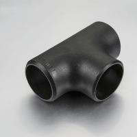 China ASME B16.9 WPB Carbon Steel Pipe Fittings Tee Hot Galvanized for sale