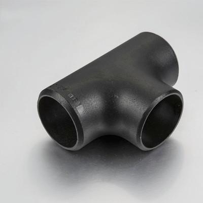 China ASME B16.9 WPB Carbon Steel Pipe Fittings Tee Hot Galvanized for sale