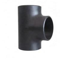 China ANSI B16.9 WPB Carbon Steel Pipe Tee For Pipeline Connection for sale