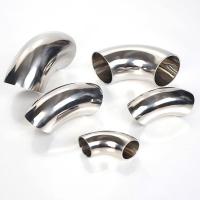 China ASME 45 Degree Stainless Steel Pipe Fittings Elbow 2 Inch for sale