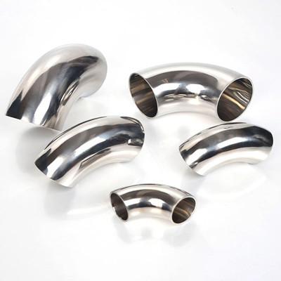 China ASME 45 Degree Stainless Steel Pipe Fittings Elbow 2 Inch for sale