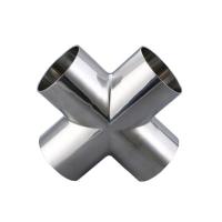 China 316L Duplex Stainless Steel Pipe Fittings Cross ASME B16.9 for sale