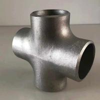 China WPB Butt Welded Pipe Fittings Carbon Steel Cross ASTM A234 for sale