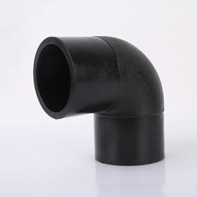 China 110mm PN16 HDPE Pipe Fittings HDPE Elbow 90 for sale
