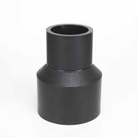 China DN110*90 PE 100 HDPE Pipe Reducer Fittings Butt Welding for sale