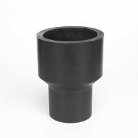 China DN110*90 PE 100 HDPE Pipe Reducer Fittings Butt Welding for sale