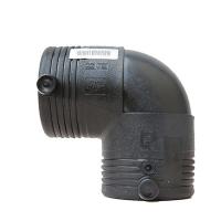 China SDR11 Thickness HDPE Pipe Fittings Electrofusion Elbow Equal Shape for sale