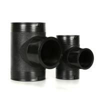 China DN280 Sdr11 HDPE Electrofusion Tee Engineering Pipe Fittings for sale
