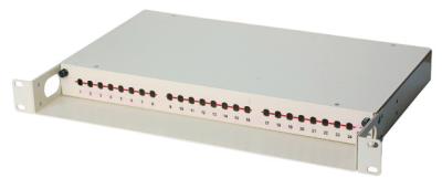 China Flexible Size Fiber Optic Patch Panel  Multimode / Single Mode Free Sample YH1004 for sale