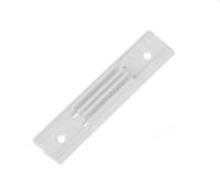 China ABS Fiber Optic Cable Clamp Single Fiber Fix Duct White YH1059 for sale