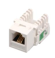 China White Idc Telecommunication Module Network Toolless Keystone Jack Yh7002 for sale