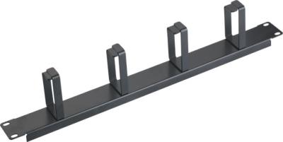 China 1U Rack Network Cable Management Bar Horizontal Cable Organizer Easy Uninstall YH4032 for sale