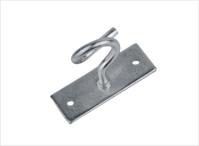 China Fiber Optic Hanging Hardware C type Draw Hook FTTH Fiber Optic Accessories YH1046 for sale
