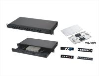 China Light Flexible Fiber Optic Patch Panel With Flame - Retardant Materials YH1009 for sale