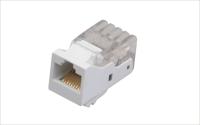 China White Color Surface Mount Outlets Cat5e RJ45 110IDC Network Keystone Jack YH7008 for sale