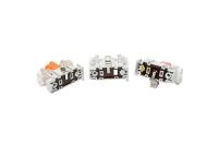 China Telecom Drop Wire Subscriber Connector Simply Clamping on Guide Rail Inside Distribution Box for sale
