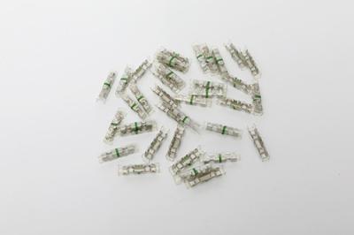 China Mini Communication Accessories Green Amp Picabond Connectors 22awg 26awg for sale