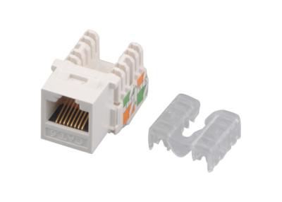 China Home Network Cat6 RJ45 keystone jack IDC CE 8P8C Golden Pin modular jack YH7011 for sale