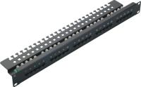 China Cat3 25 Port Voice Patch Panel / Fiber Patch Panel Krone 110 IDC T568A/B YH4001 for sale