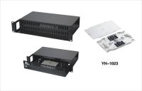 China Durable Fiber Optic Patch Panel 48 Port 2U SC Duplex Adaptor For Telecom Network YH1013 for sale