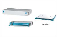 China 24 Pore Fiber Optic Distribution Panel Termination Frame With Vandal Resistant Function YH1018 for sale