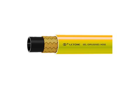 China LT405 Gel Explosives Conductive Hose 19mm ID 1000psi for Hard Rock Mining Durable for sale