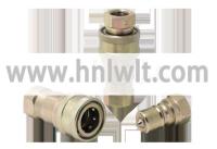 China 5000 PSI Hydraulic Quick Connect with Steel Ball Valve for sale