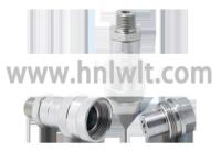 China Steel Hydraulic Quick Connector for Skid Steer NPT Thread Type and Compatibility for sale