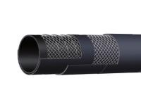 China Black EPDM 6 Inch Water Pump Suction Hose 150 PSI 5.97 Kg/M for sale