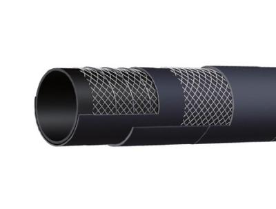 China Black EPDM 6 Inch Water Pump Suction Hose 150 PSI 5.97 Kg/M for sale