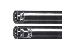 China Temperature Resistant Crimp Wire Braid Hydraulic Hose With Seamless Smooth Surface Rubber Tube for sale