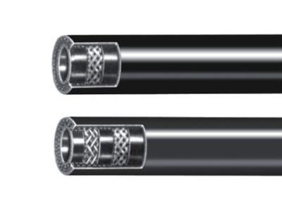 China EN854 2TE 3TE Medium Pressure Oil Return Hose 1/4 to 1-1/4 inch 4.0-7.5 MPa for sale