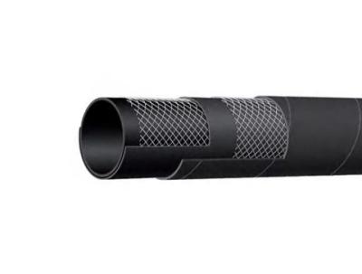 China Elastomer Fuel Discharge Hose 27 Bar 400 PSI Braided Oil Hose 4 Inch ID for sale