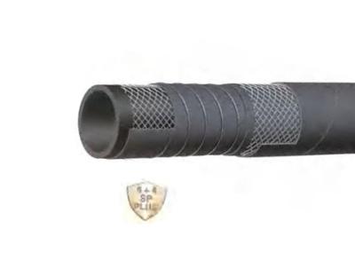 China 76mm 10Bar Hot Tar and Asphalt Hose 150PSI Asphalt Resistant Suction Discharge for sale