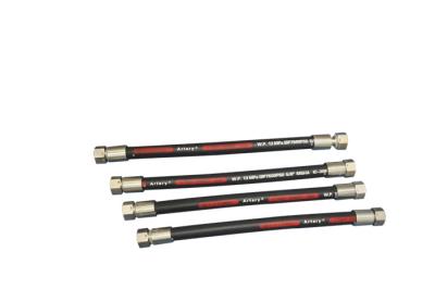 China SAE 100RAT 1 Inch Hydraulic Hose Oil Resistant Rubber Cover 25mm ID 8.8 MPa WP for sale