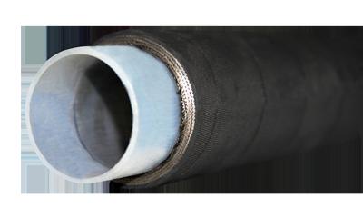 China PTFE Crude Oil Hose 2-6 inch 350 PSI Suction Chemical Composite Transport Hose for sale